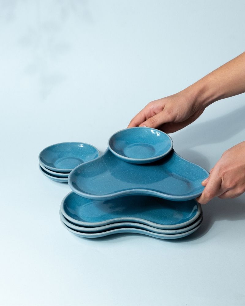 Pivot Appetiser Set Pacific Blue - Ware Innovations